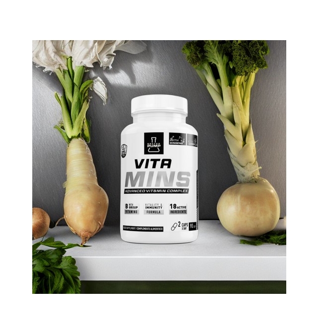 Doctor Pump Vitamins 90 Cápsulas - Multivitamínico & mineral con ...